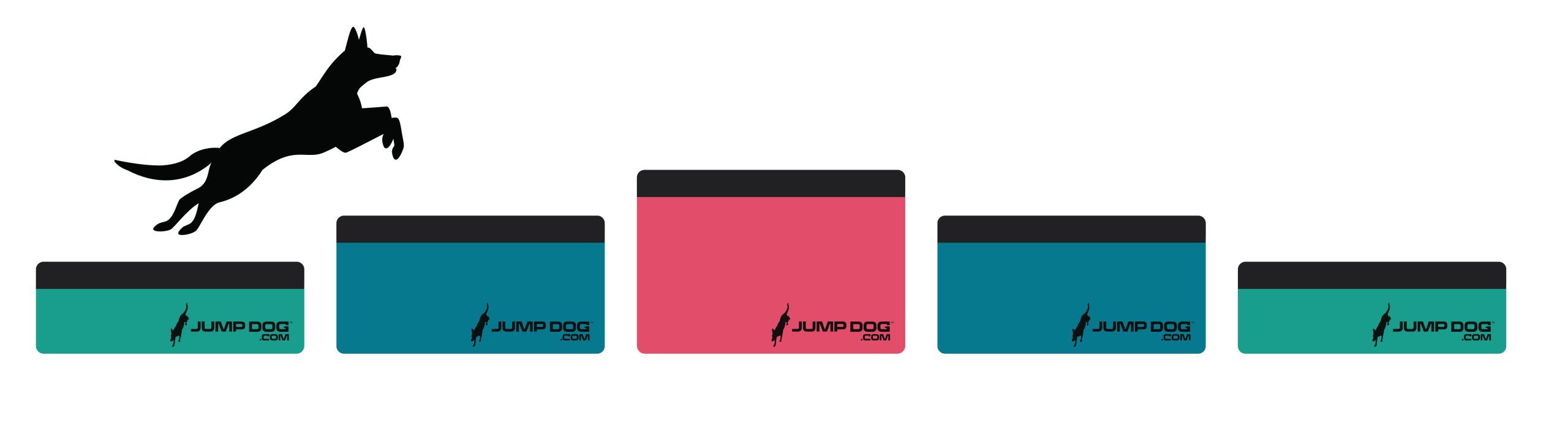 Jump Dog™ - BOUNCE Jump Training Agility Box Set | Dog Park Products