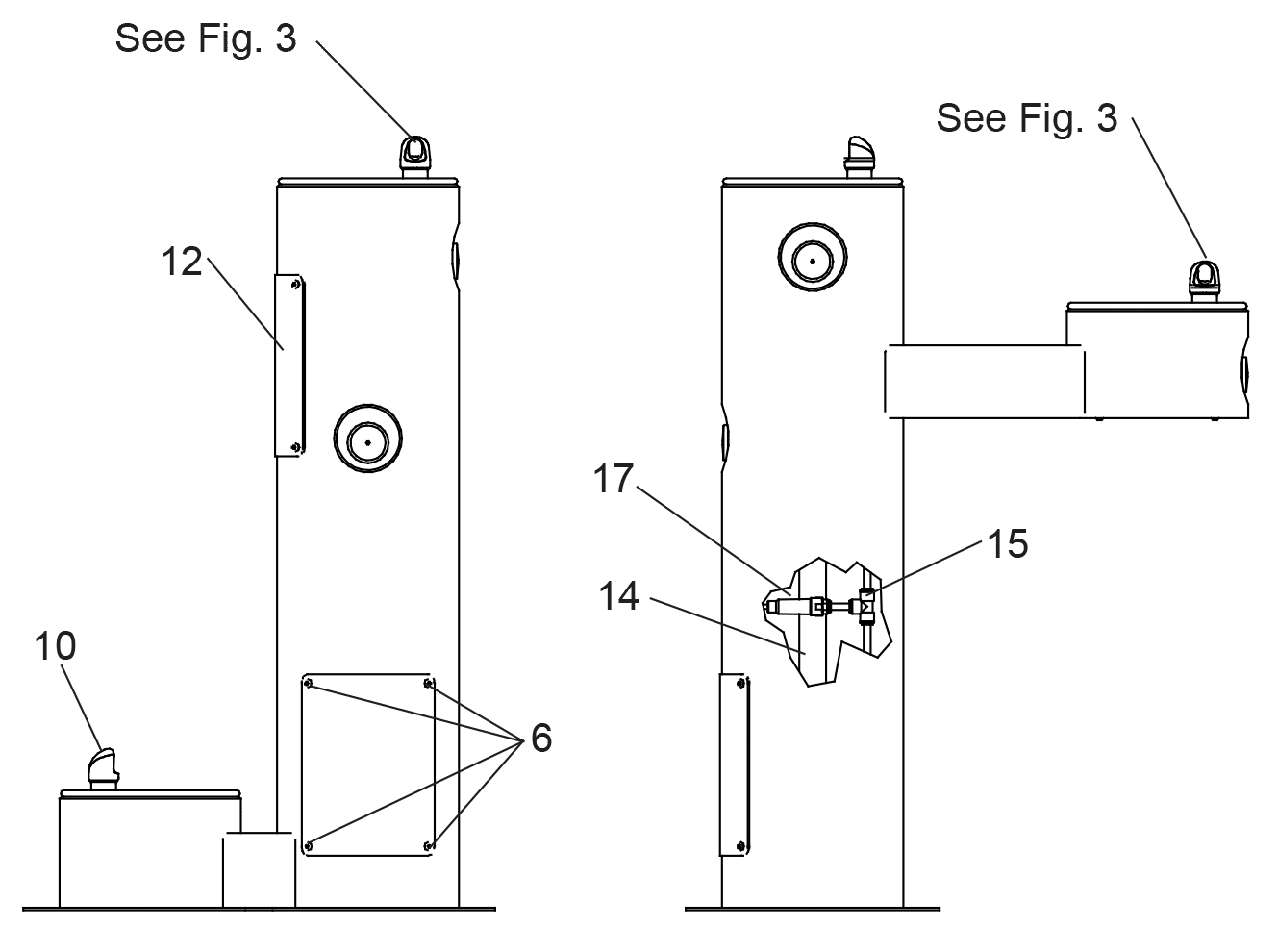 Pet-Friendly and Dog Water Fountain for Recreational Areas